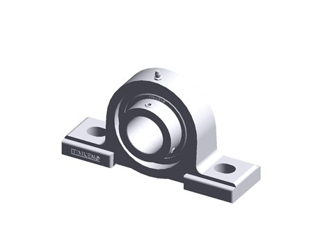 RS PRO - Free CAD models - 2 BOLT PILLOW BLOCK 1 1/2 INCH - TraceParts