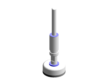 RS PRO - Free CAD models - HYGIENIC 3A CERTIFIED ADJUSTABLE HEIGHT ...