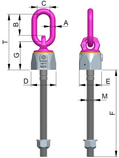 RUD - Free CAD models - Load ring - RUD - VWBG-V - TraceParts