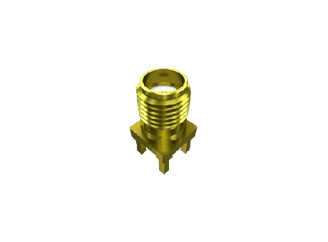Samtec - Free CAD models - SMA - 50 Ohm SMA Jack Board Connector ...