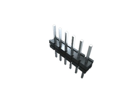 Samtec - Free CAD models - SW - .200" Flex Stack, Power Flexible Board ...