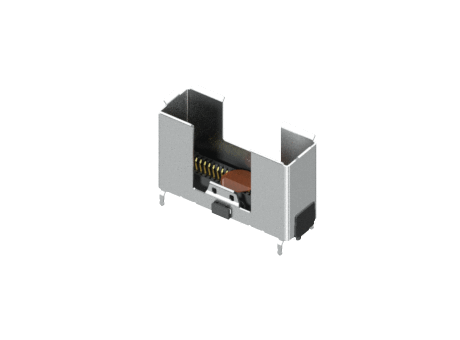 Samtec - Modelos CAD gratuitos - ARF6 - AcceleRate® Slim Socket for ARC6 Series, 0.635 mm Pitch ...