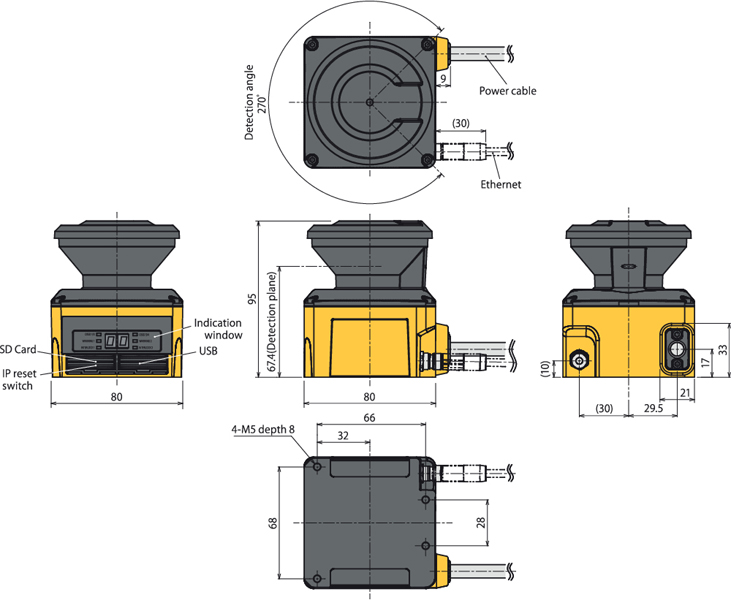 SCHMERSAL - Archivos CAD gratuitos - Safety Laser Scanner UAM - TraceParts
