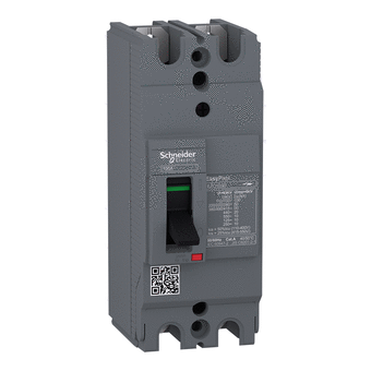 Schneider Electric - Free CAD models - Circuit breaker EasyPact EZC100H ...