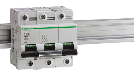 Schneider Electric - Free CAD models - C120N MCB 3P C 100A - TraceParts