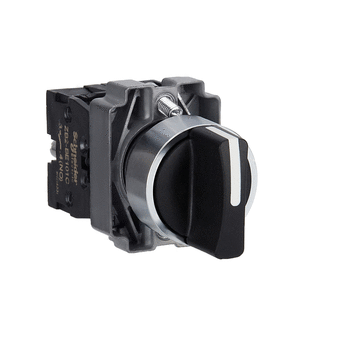 Schneider Electric - Free CAD models - SELECTOR SWITCH 2 POSITIONS ...