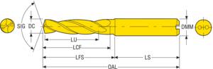 SECO TOOLS - Free CAD models - Seco Feedmax - Single Diameter Drills ...