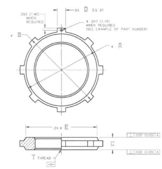 Shur-Lok - Archivos CAD gratuitos - Locknut, Sta-lok, Bearing Retaining ...