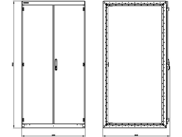 SIEMENS - Free CAD models - Electrical cabinet - TraceParts