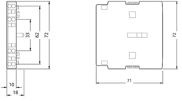 SIEMENS - Free CAD models - Auxiliary switch block - TraceParts