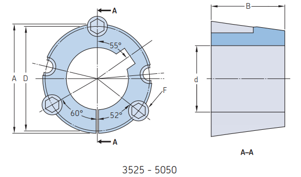 SKF - Free CAD models - Taper Bushing - TraceParts