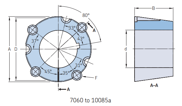 SKF - Free CAD models - Taper Bushing - TraceParts