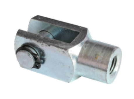 SMC - Free CAD models - Piston Rod Accessories - Rod clevis: GKM (ISO ...