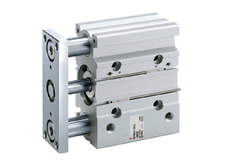SMC - 무료 CAD 모델 - MGPL-AZ, Compact Guide Cylinder, Ball Bushing with ...
