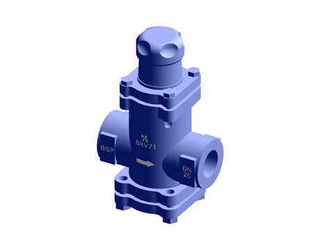 Spirax Sarco - Free CAD models - BRV71 and BRV73 Pressure Valves ...
