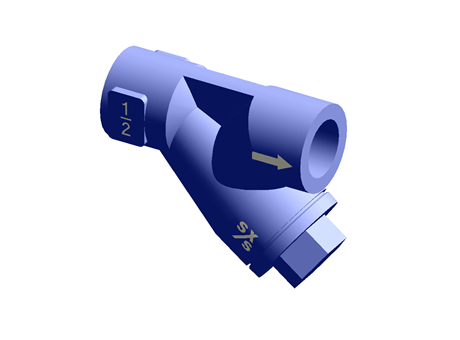 Spirax Sarco - Free CAD models - FIG12 SG Strainer - TraceParts
