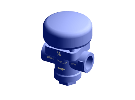 Spirax Sarco - Free CAD models - TD62LM and TD62M Steam Traps (Screwed ...