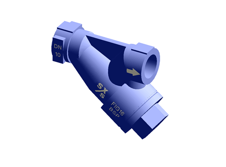 Spirax Sarco - Free CAD models - FIG 16 and FIG 16L Strainers - TraceParts