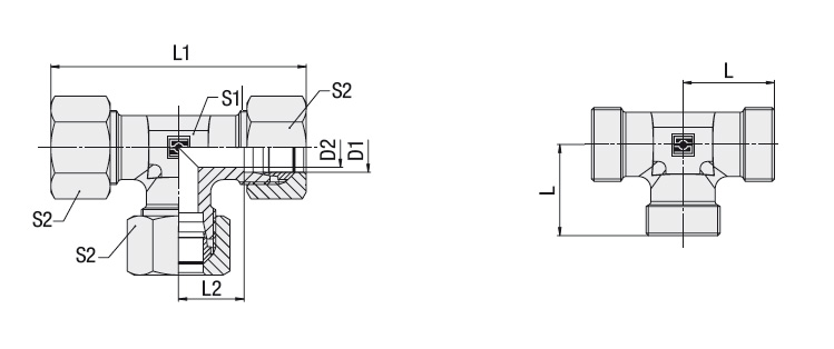 Walter Stauffenberg GmbH & Co. KG - Free CAD models - 24° Equal Tee ...