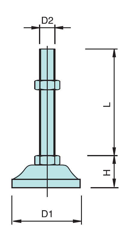 TAI SAM CORPORATION - Free CAD models - Stainless Steel Solid Leg ...