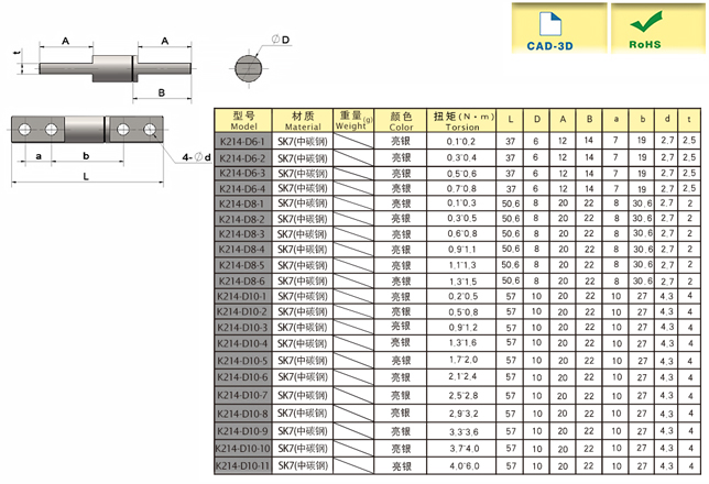 TANJA INDUSTRIAL (SHANDONG) CO.,LTD - Archivos CAD gratuitos - Hinge ...