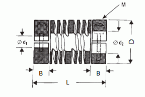 T.E.A. - Free CAD models - Helix coupling with Aluminum clamp, Type BCZ ...