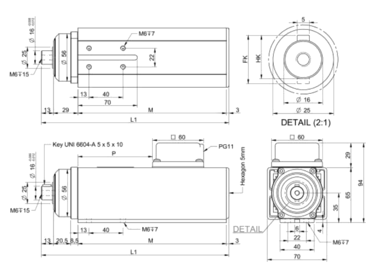 Teknomotor S.r.l. - Free CAD models - HF motor NC35 - TraceParts