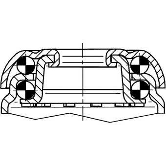 TENTE - Archivos CAD gratuitos - 2470DYK075P30-11 - TraceParts