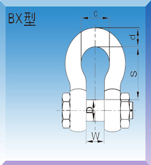 Tianjin YiYun Rigging Co., Ltd. - Modelos CAD gratuitos - Bow Shackles ...