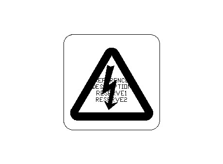 - Free CAD models - Electrical hazard - TraceParts