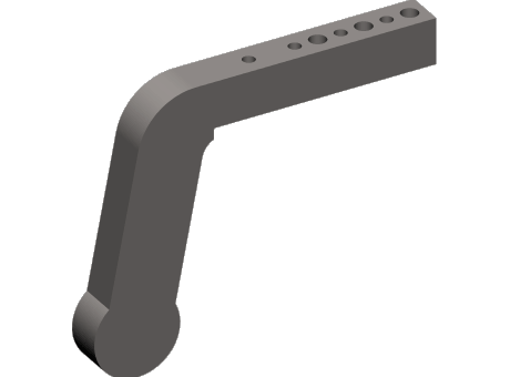 NAAMS ACA - Free CAD models - Power clamp arms (120mm offset-machined ...