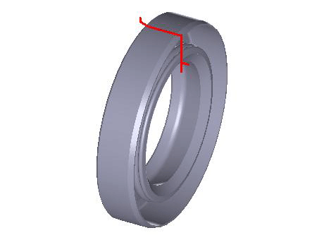 Trelleborg Sealing Solutions - Kostenlose CAD Modelle - Radial ...