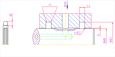 Trelleborg Sealing Solutions - Free CAD models - Turcon® Roto Glyd Ring ...