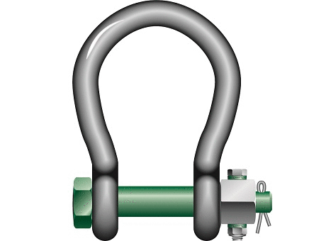 Green Pin® - Free CAD models - G-4243 Green Pin BigMouth® Bow Shackle ...