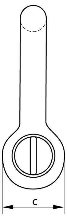 Green Pin® - Archivos CAD gratuitos - G-4161 Green Pin® Bow Shackle SC ...