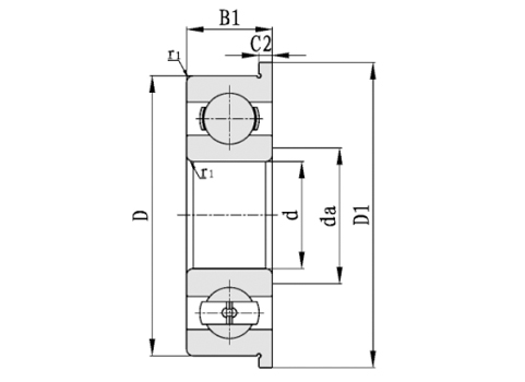 WD Bearing Group - Free CAD models - Miniature Ball Bearings With ...