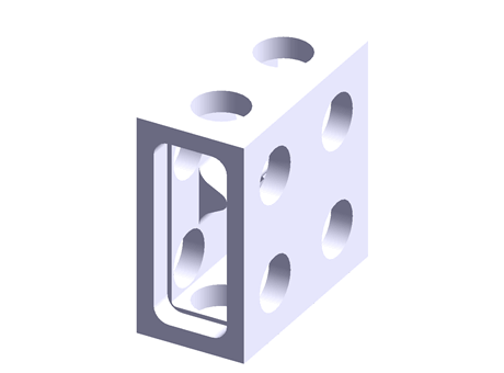 WITTE - Free CAD models - AF25-BARS-LIGHT-25x50 - TraceParts