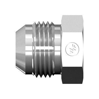 World Wide Fittings - Free CAD models - Male JIC Plug - 5229X12 ...