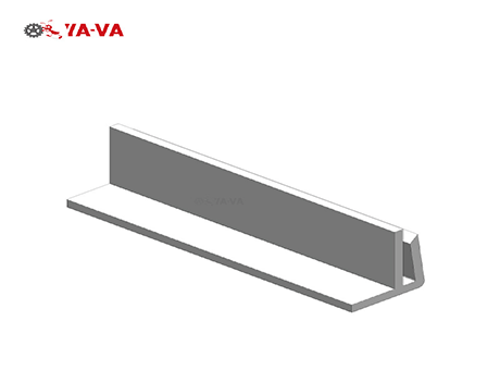 Chain Guide Profile and Rollers For Chain Return: 3D models ...