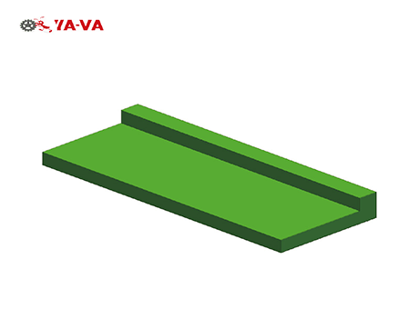 Chain Guide Profile and Rollers For Chain Return: 3D models ...