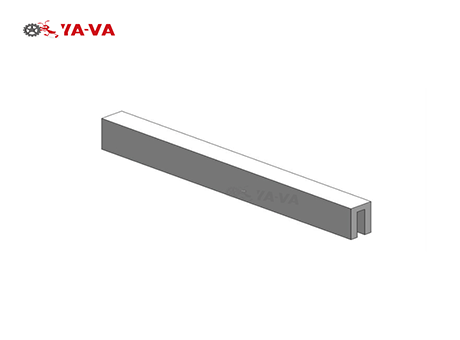 Chain Guide Profile and Rollers For Chain Return: 3D models ...