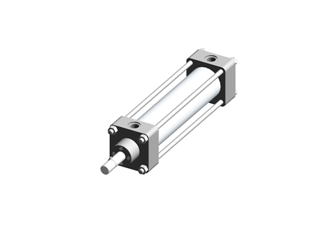 Zhaoqing Fangda pneumatic Co.,Ltd. - Free CAD models - QGA/QGB Series ...