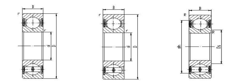 ZWZ Bearing Group corp. - Free CAD models - Deep groove ball bearings,R ...