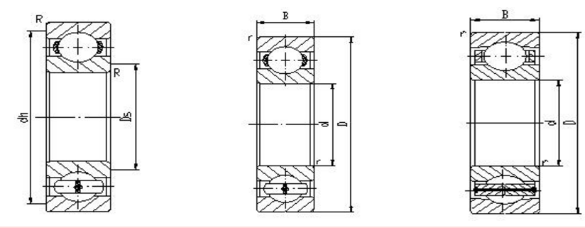 ZWZ Bearing Group corp. - Free CAD models - Deep groove ball bearings ...